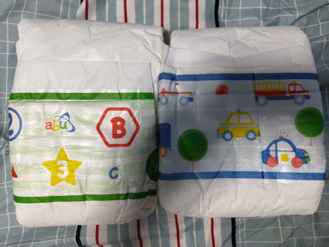 ABDL / TBDL ABU Preschool Adult diapers M size (2 pieces), Babies ...