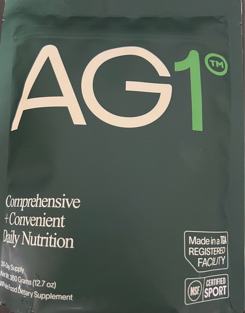 Ag1 Athletic Greens, Health & Nutrition, Health Supplements, Vitamins ...