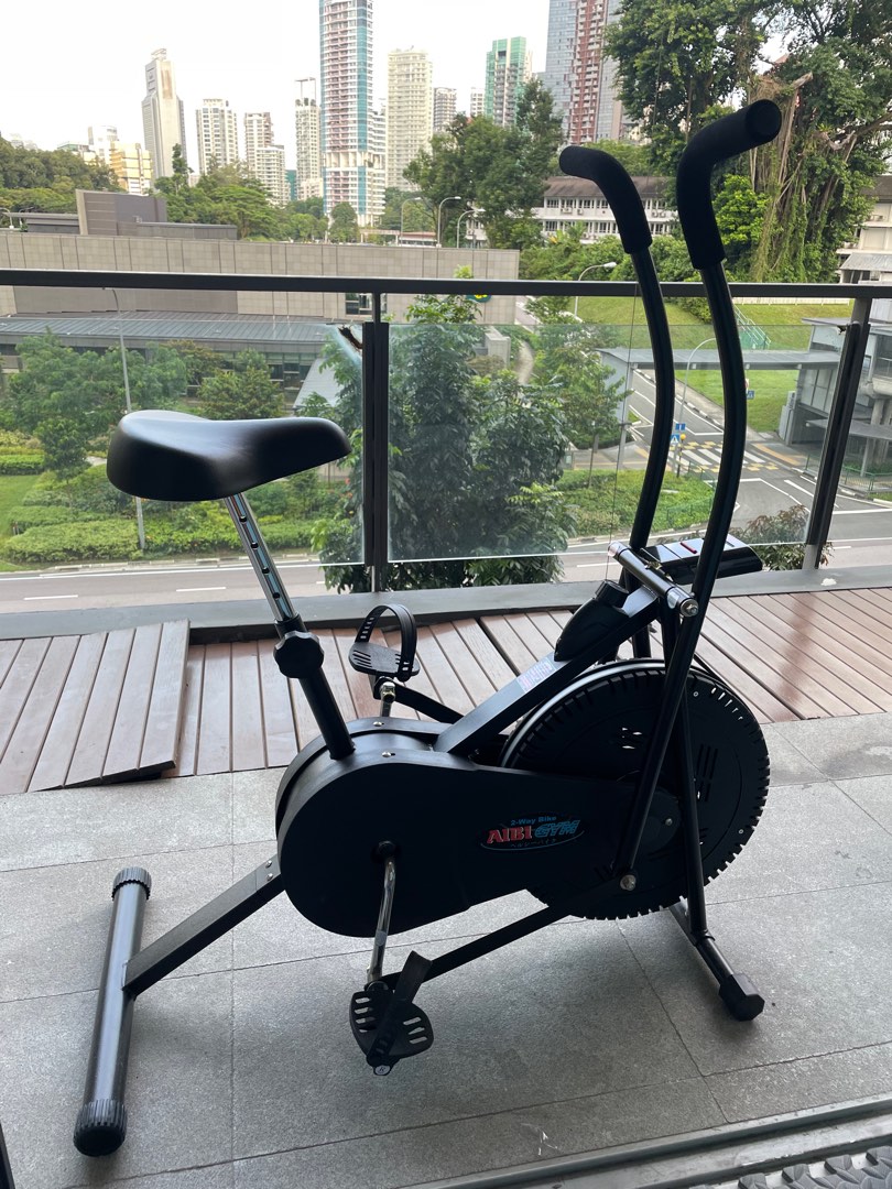 AIBI 2-Way Air Bike, Sports Equipment, Exercise & Fitness, Cardio ...