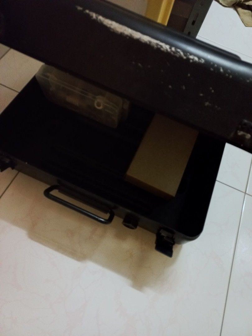 Aluminium rare thick big toolbox, Furniture & Home Living, Home ...