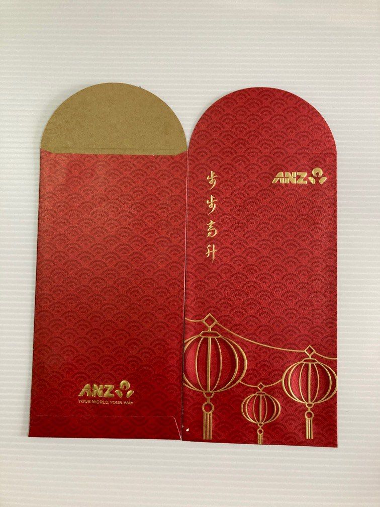 ANZ Ang Pow / Red Packet - 6 pcs, Hobbies & Toys, Stationery & Craft ...