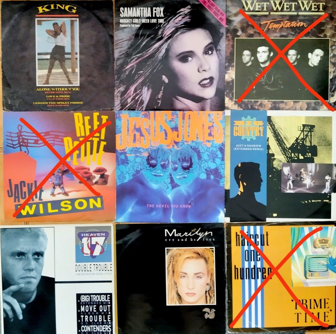 arth12 80s 12" Inch Singles - $10 each, Hobbies & Toys, Music & Media ...