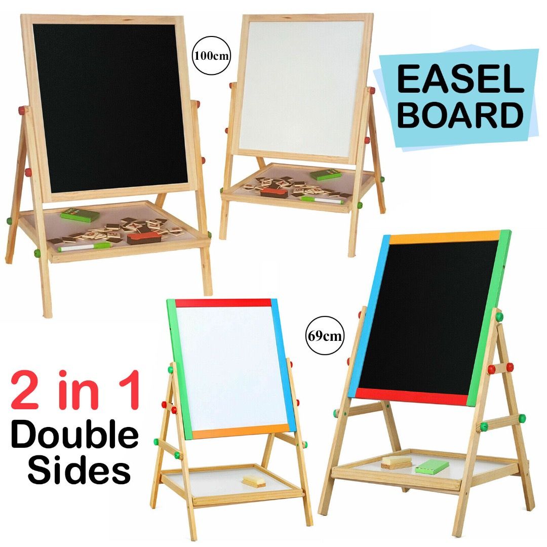 Kids Magnetic Whiteboard and Blackboard, Babies & Kids, Maternity Care ...