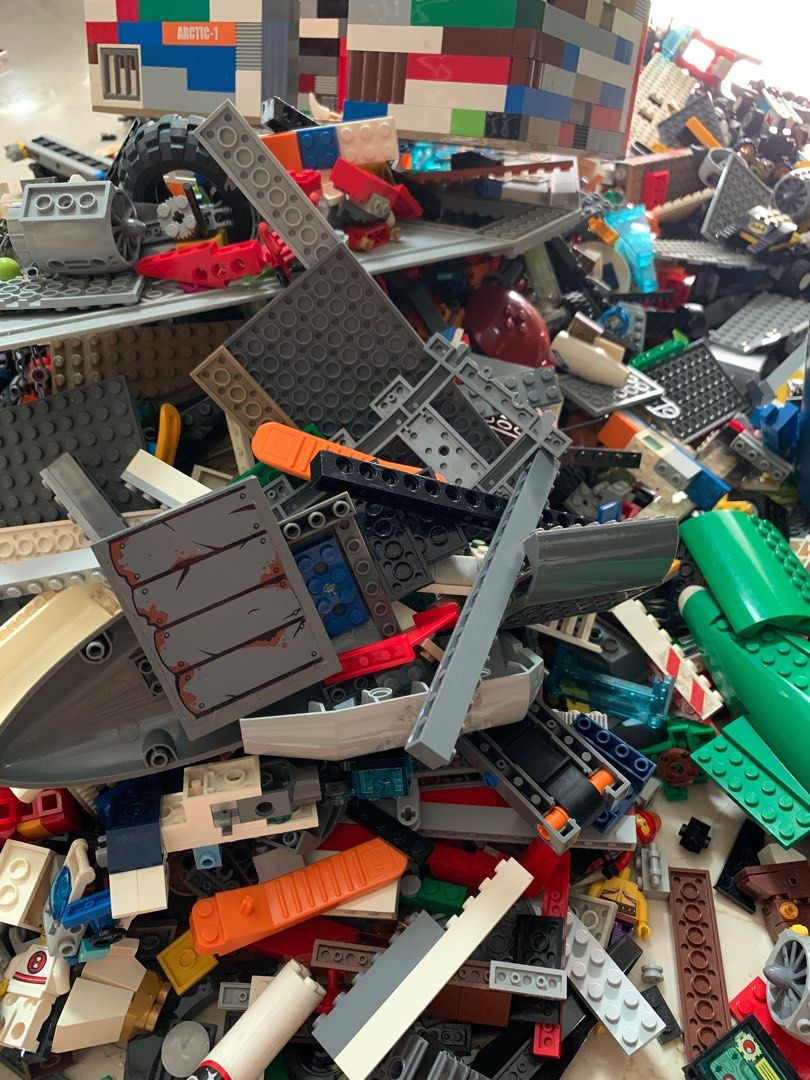 Assorted Lego (sell by Kg), Hobbies & Toys, Toys & Games on Carousell