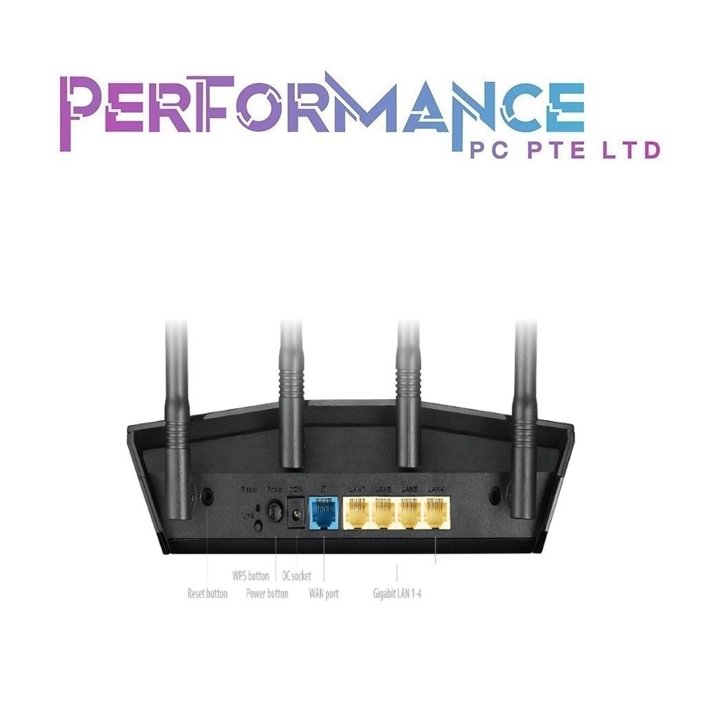 Asus RT-AX1800HP RT AX 1800HP AX1800 Dual Band WiFi 6 (802.11ax) Router ...