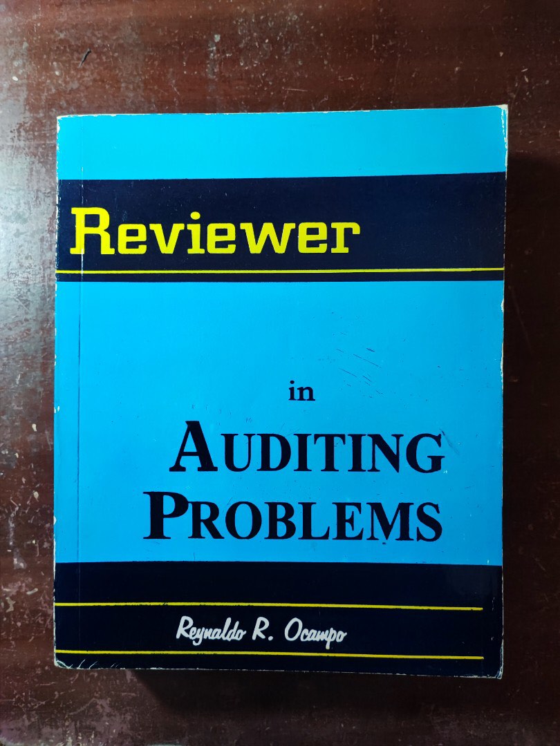 Auditing Problems Reviewer - Ocampo, Hobbies & Toys, Books & Magazines ...