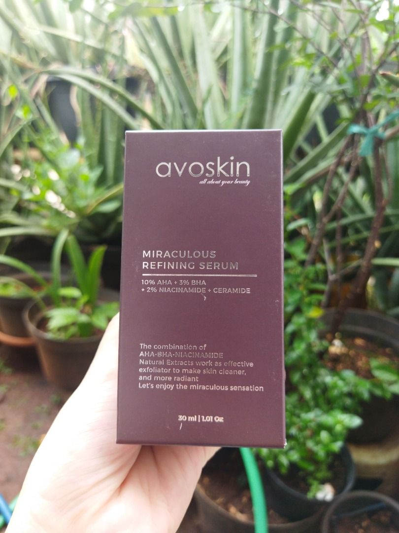 AVOSKIN Miraculous Refining Serum - 30ml, Kesehatan & Kecantikan, Kulit ...