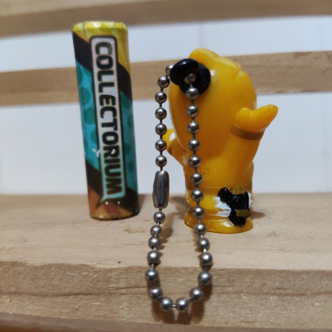 Bakuryu Sentai Abaranger Abare Yellow Finger Puppet Keychain Charm ...