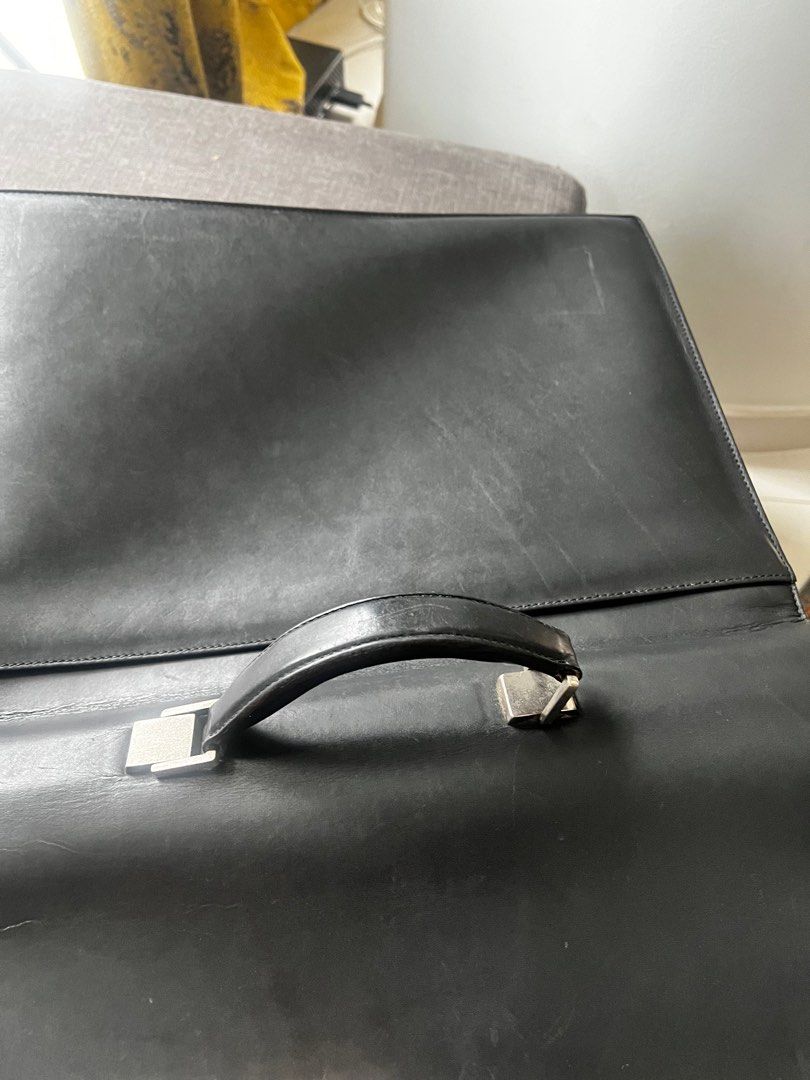 Bally briefcase leather, Men's Fashion, Bags, Briefcases on Carousell