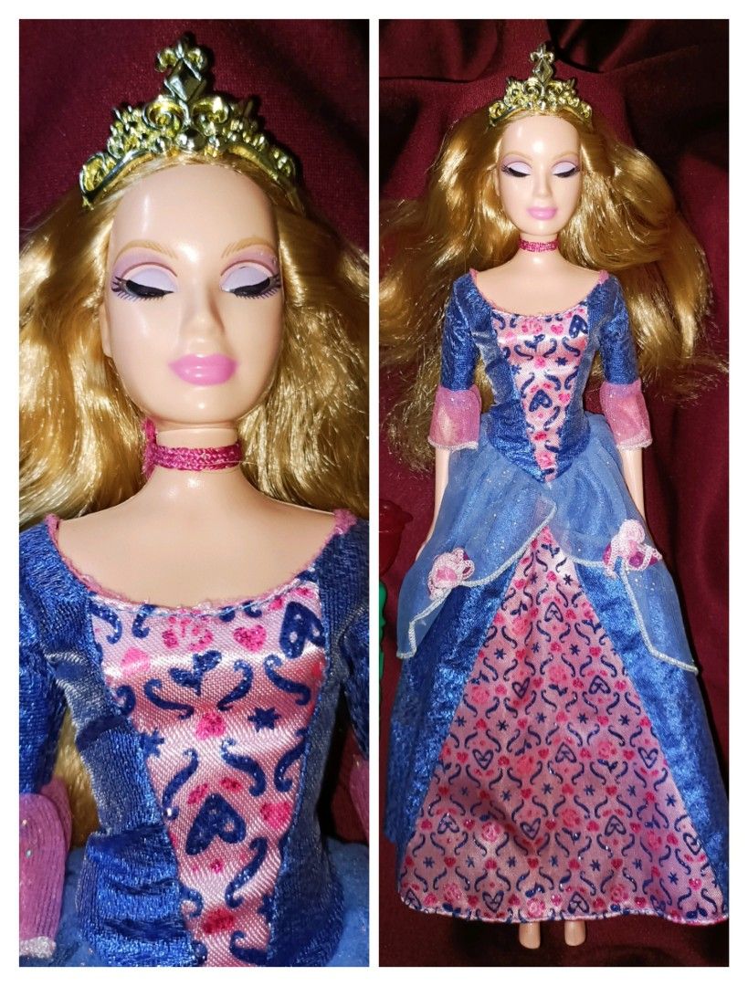 SUPER SALE!!! Barbie as Sleeping Beauty Doll with Magic Rose (for her ...