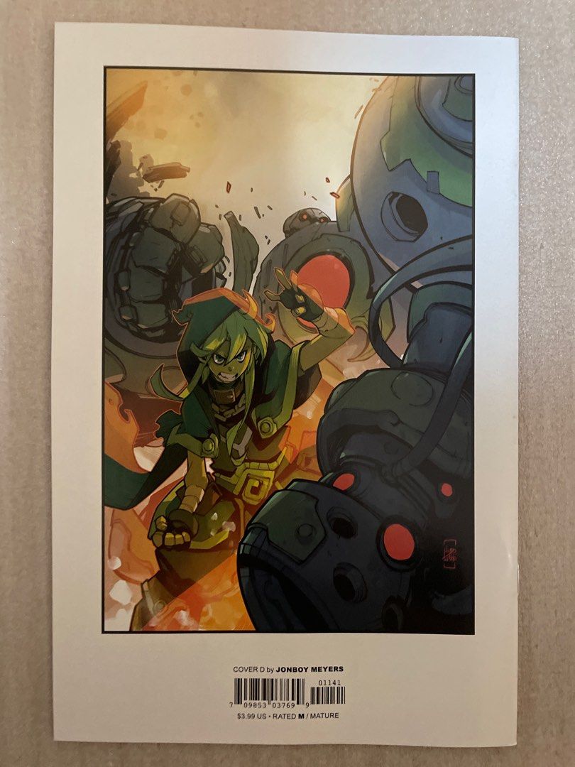 Battle Chasers #11 Cvr C Wraparound and Cvr D by Jonboy Meyers, Hobbies ...