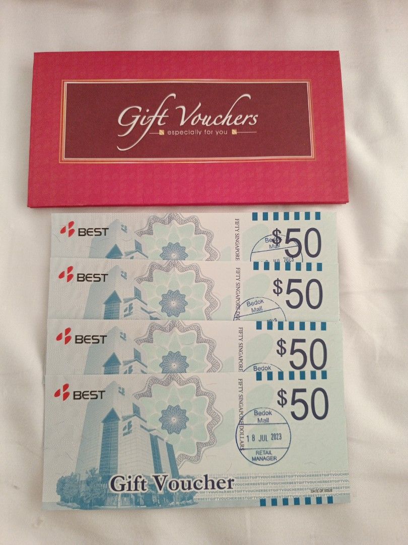 BEST Denkin Voucher, Tickets & Vouchers, Vouchers on Carousell