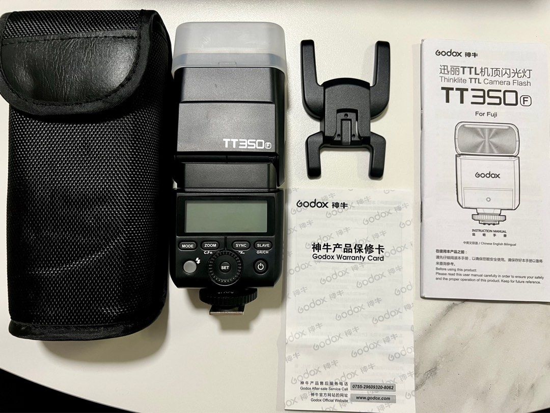 BN Full Set Godox TT350 Mini Flash Fujifilm, Photography, Photography ...