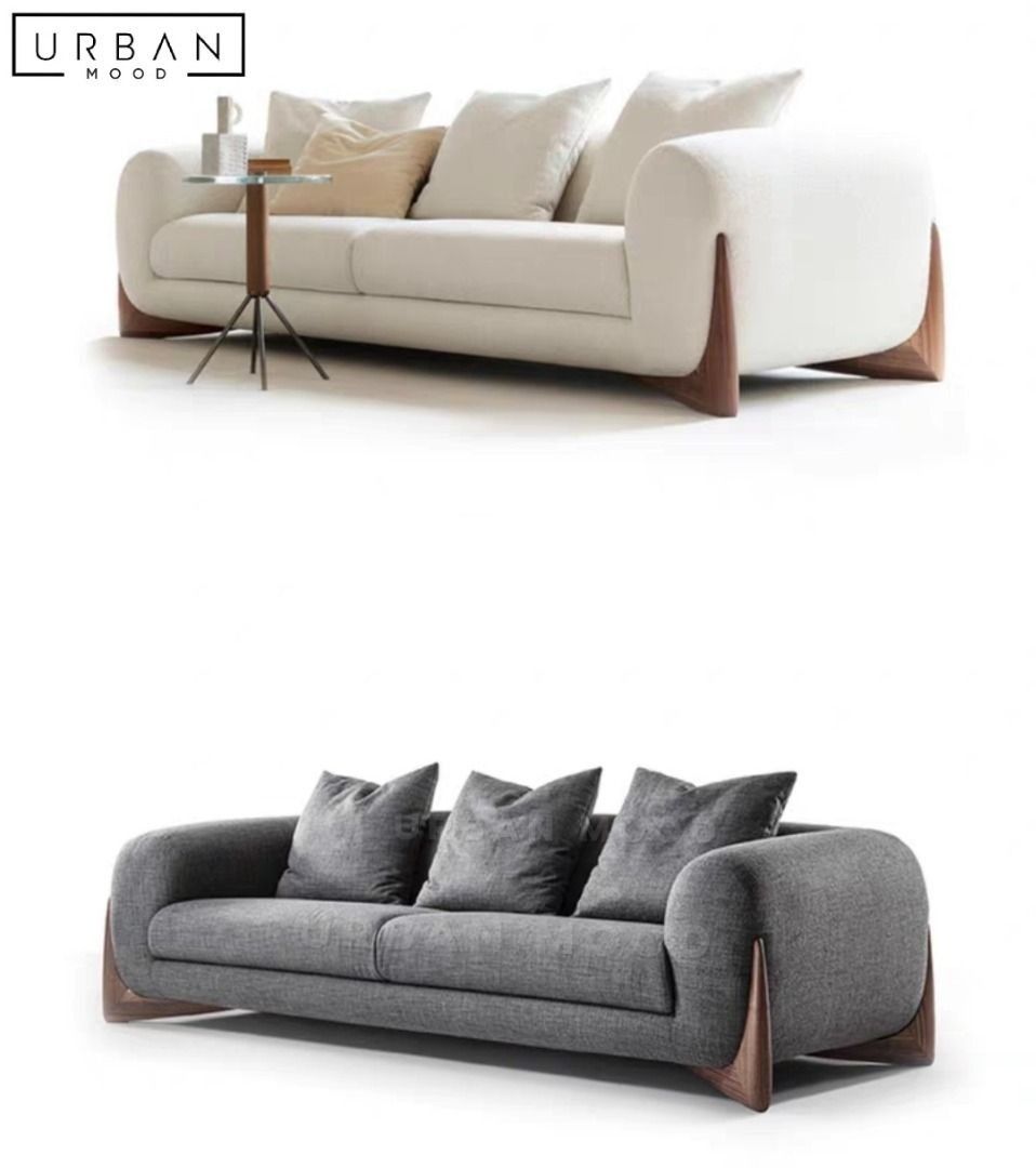 BOBBINS Modern Boucle Sofa, Furniture & Home Living, Furniture, Sofas ...