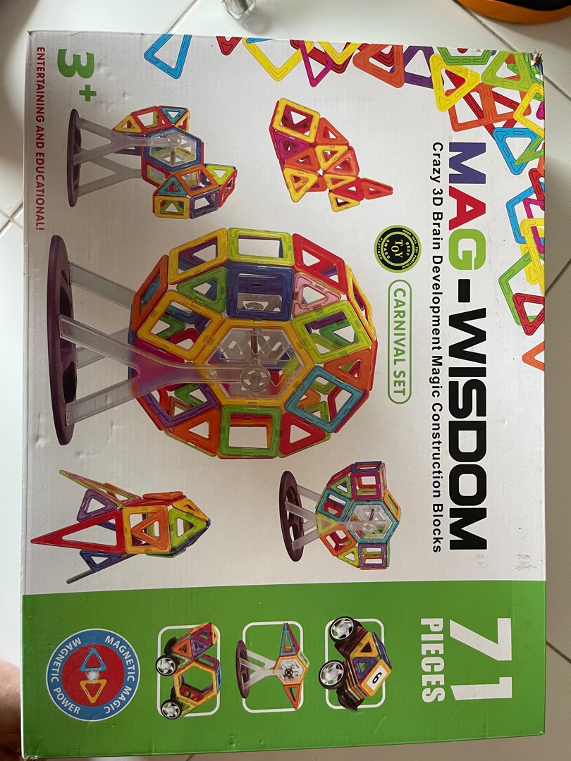 Brain Development Magic construction Blocks, Hobbies & Toys, Toys & Games on Carousell