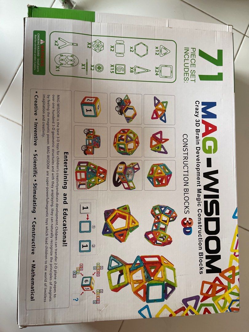 Brain Development Magic construction Blocks, Hobbies & Toys, Toys & Games on Carousell