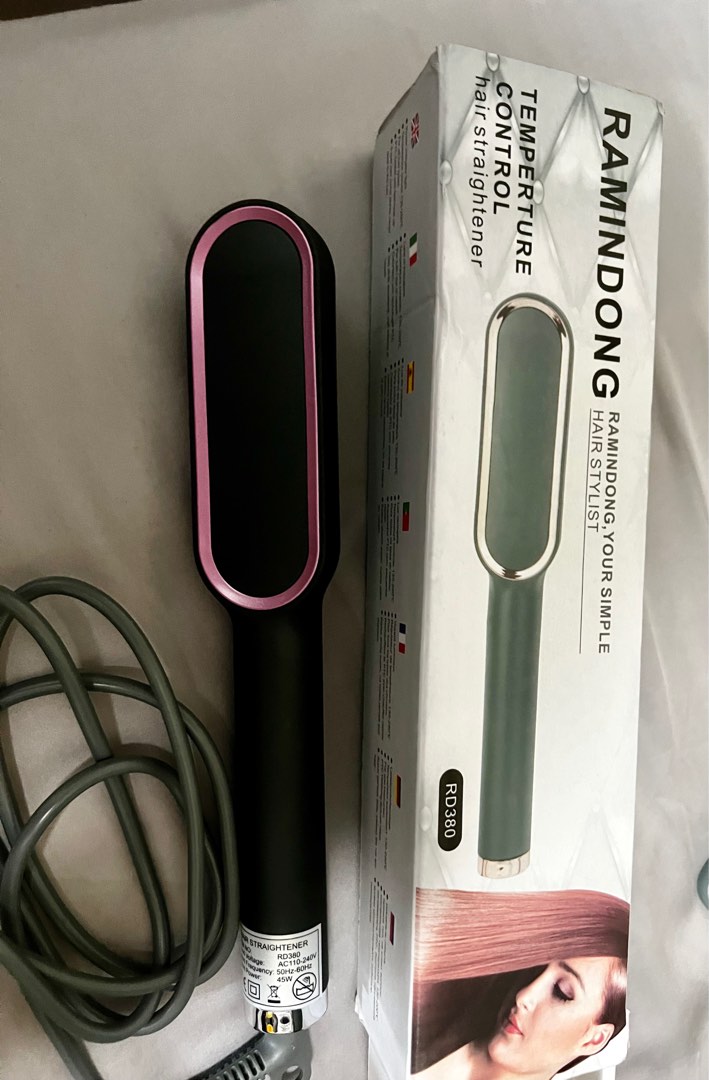 Brand new anti fizz and straightener brush, Beauty & Personal Care ...