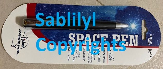 Brand New Authentic Fisher NASA Space Pen Black Ink, Hobbies & Toys ...