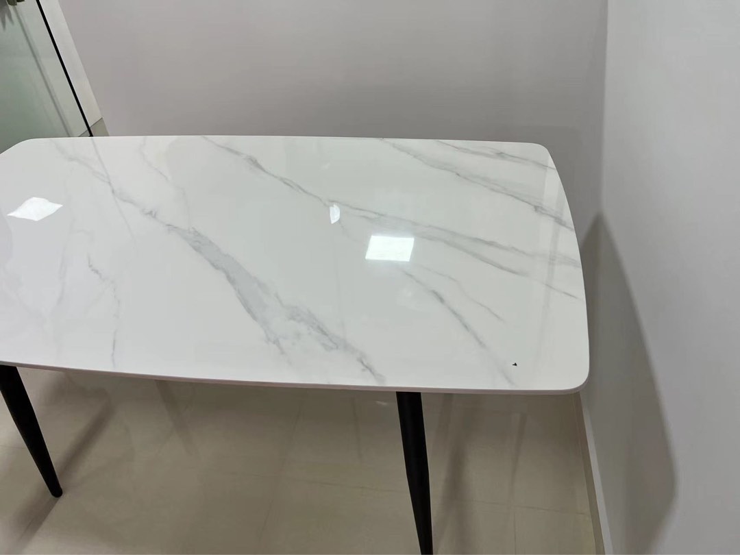 Brand New Dining Table Sintered Stone Top, Furniture & Home Living ...