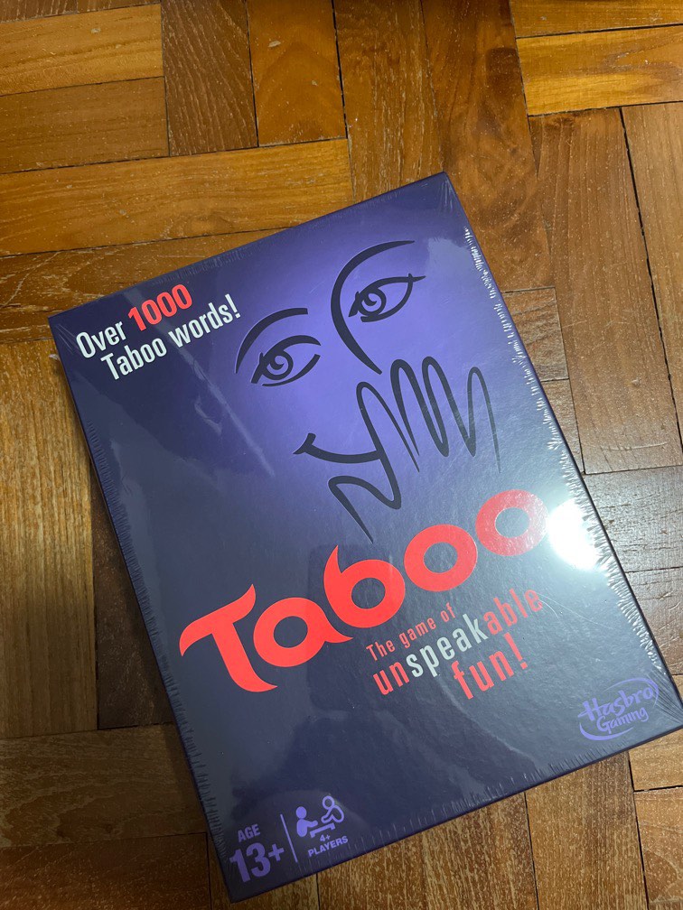 Brand New Taboo Game, Hobbies & Toys, Toys & Games on Carousell