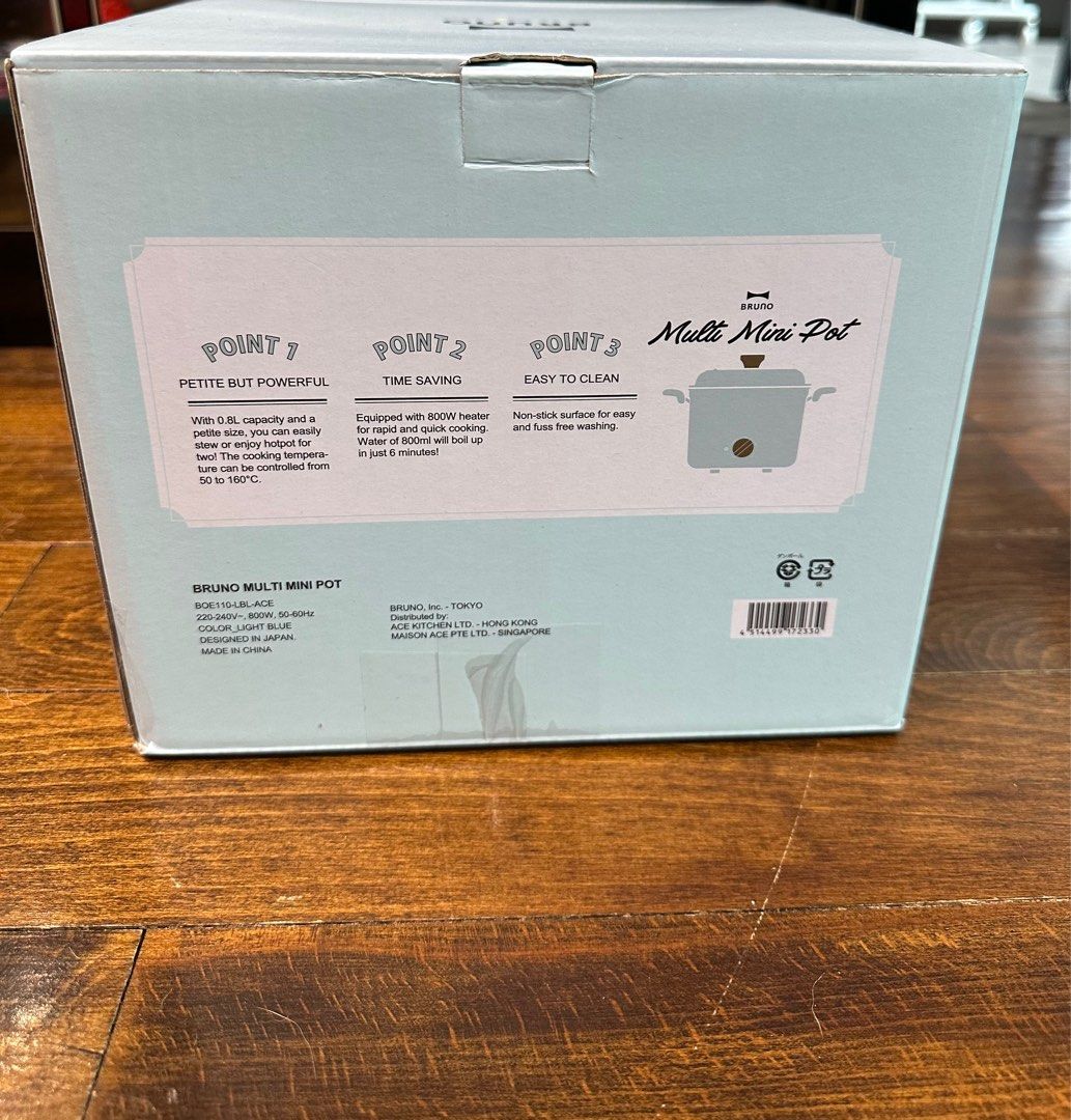 Bruno Multi Mini Pot in Light Blue (HALF PRICE), TV & Home Appliances ...