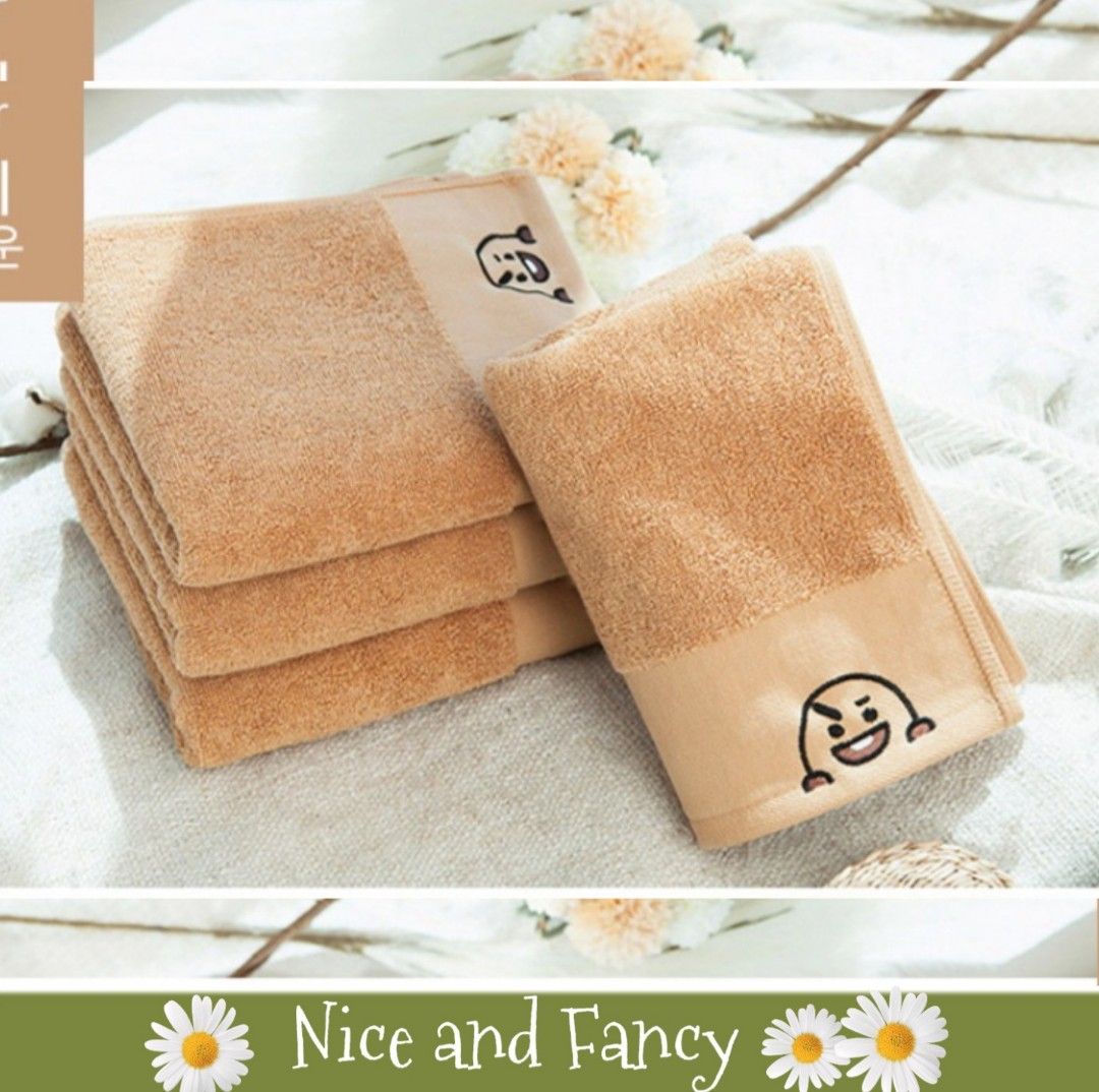 BT21 SHOOKY Face Towel on Carousell