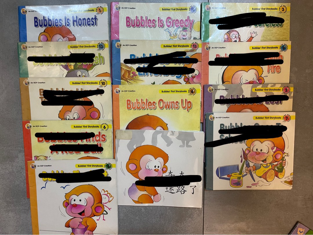 Bubbles reading series; Grow up reading with Pepper, Hobbies & Toys ...