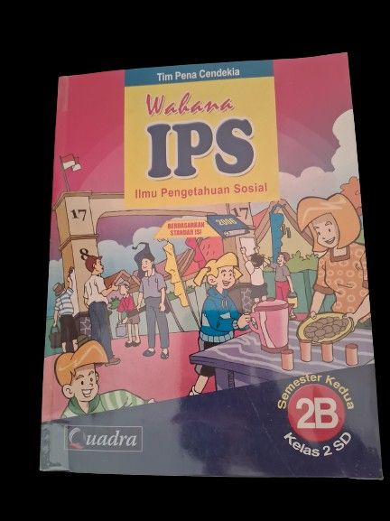 Buku IPS SD Wahana IPS Ilmu Pengetahuan Sosial Quadra Kelas 2 Semester 2 2B, Buku & Alat Tulis ...