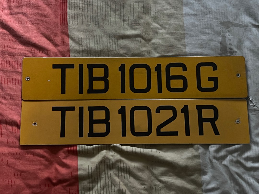 Bus Registration Plate, Hobbies & Toys, Memorabilia & Collectibles ...