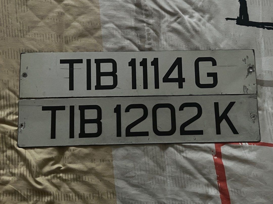 Bus Registration Plate, Hobbies & Toys, Memorabilia & Collectibles ...