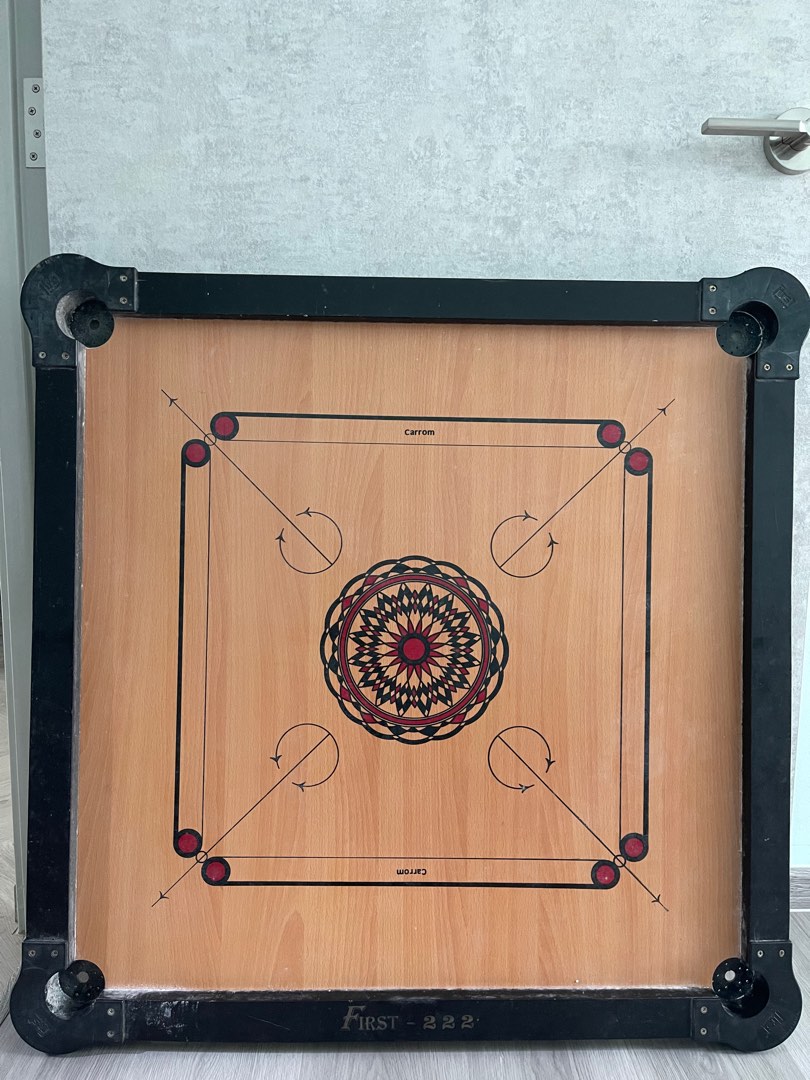 Carrom Board by First - 222, Hobbies & Toys, Toys & Games on Carousell