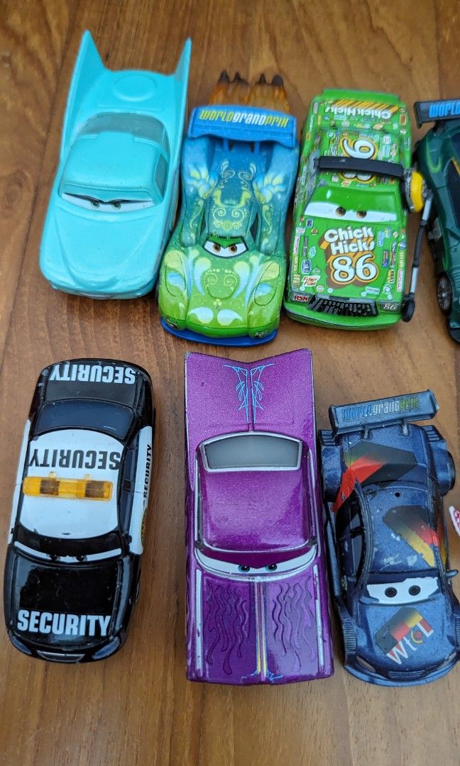 Cars movie die cast vehicles x13, Hobbies & Toys, Toys & Games on Carousell
