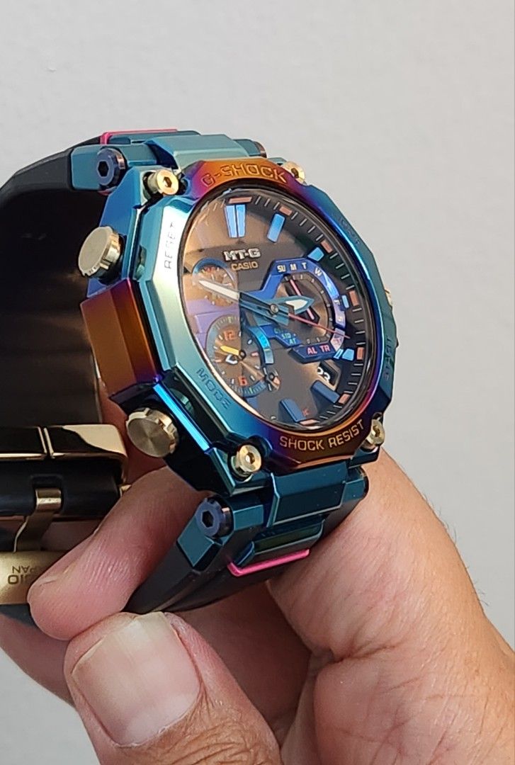 Casio G-Shock MTG-B2000PH-2ADR Blue Phoenix LE (Fullset, Cheap), Men's ...