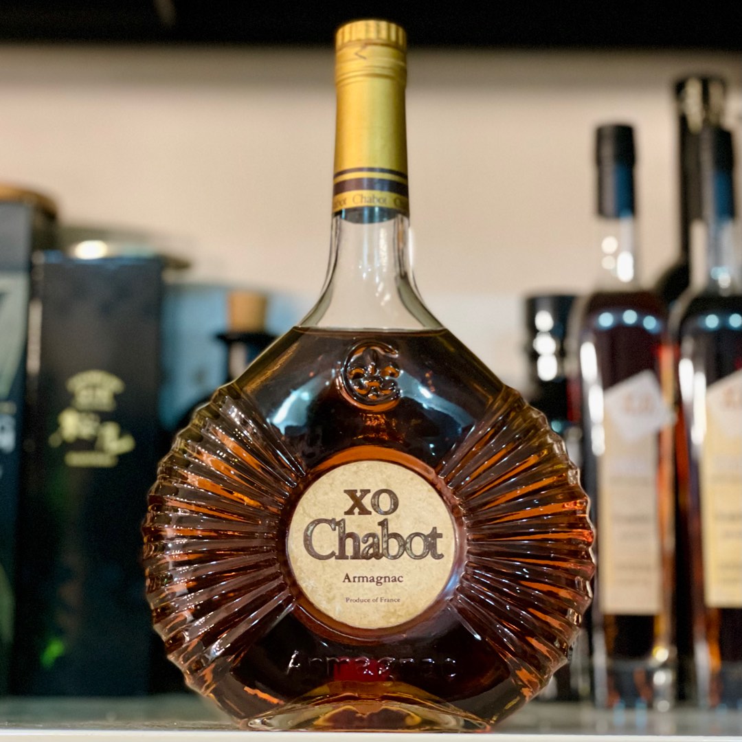 Chabot XO Armagnac Cognac w no box rare 1980s 700ml, Food & Drinks ...
