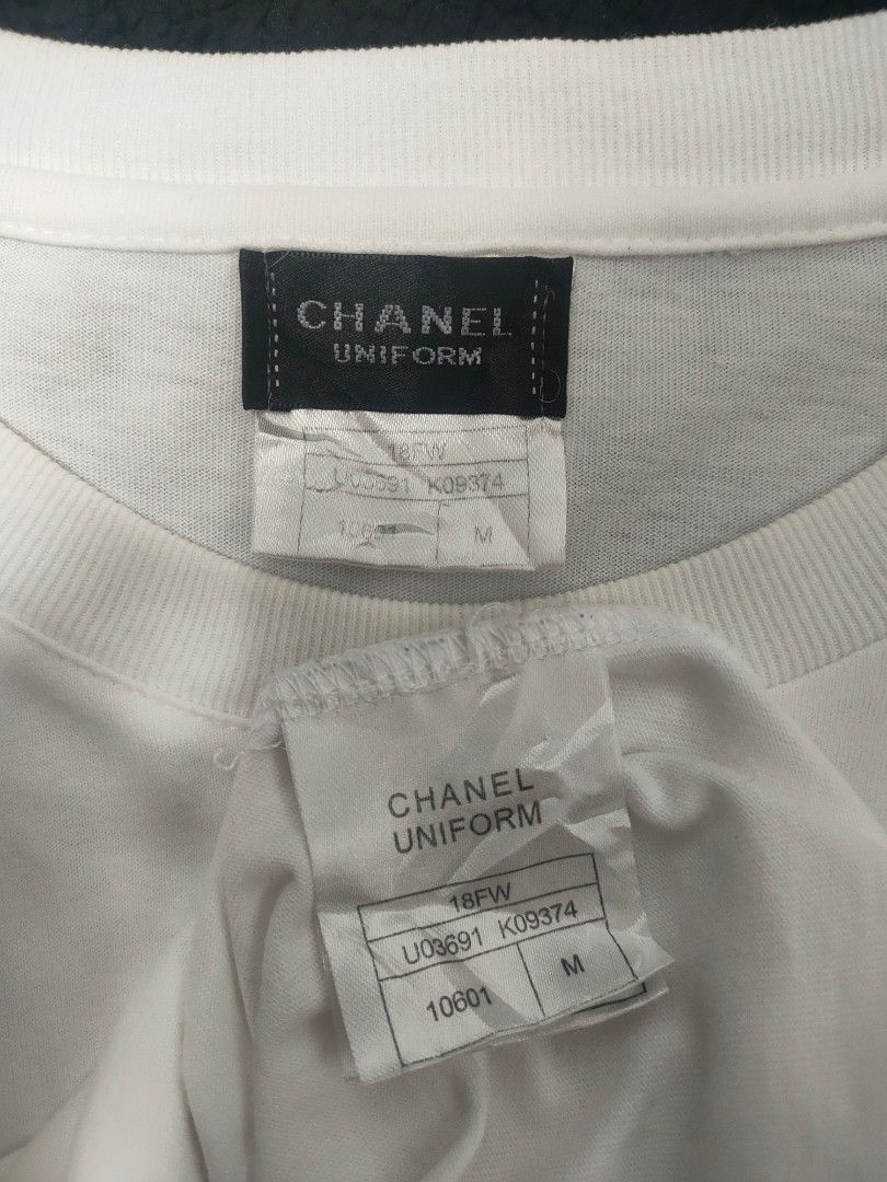 Chanel Uniform tee on Carousell