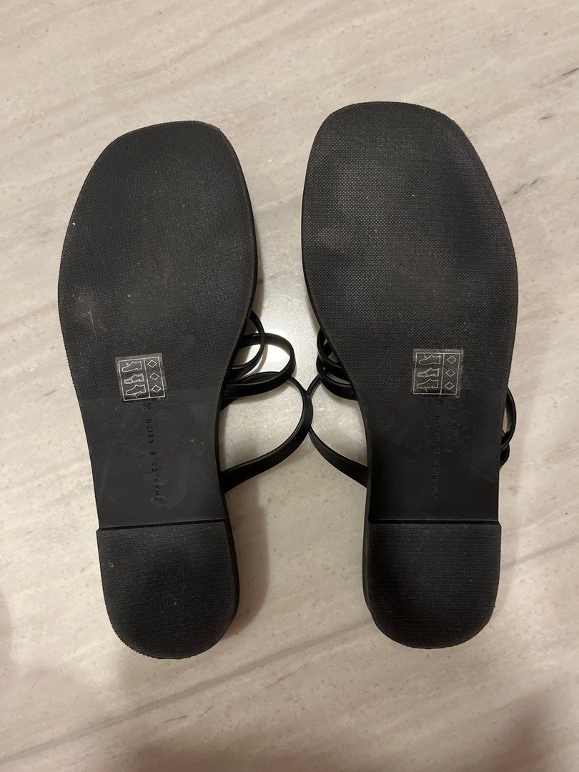 Charles & Keith Sandals, Women's Fashion, Footwear, Flats on Carousell