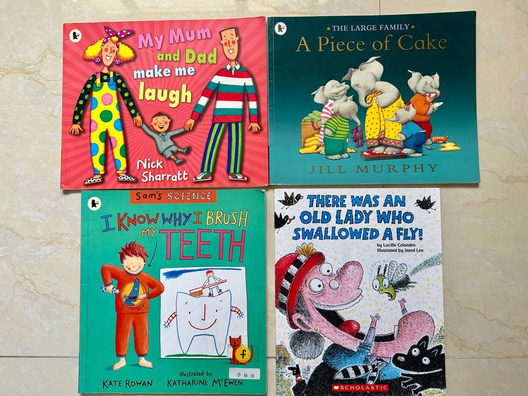 Children’s English Picture Books (3-5 years old), 興趣及遊戲, 書本 & 文具, 小朋友書 ...