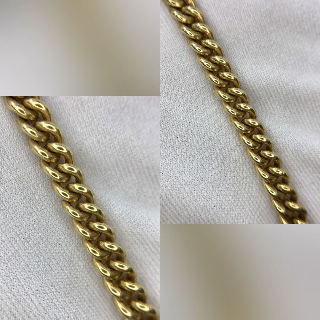 CHRISTIAN DIOR GOLD CHAIN NECKLACE 237021485 TI, Luxury, Accessories on ...