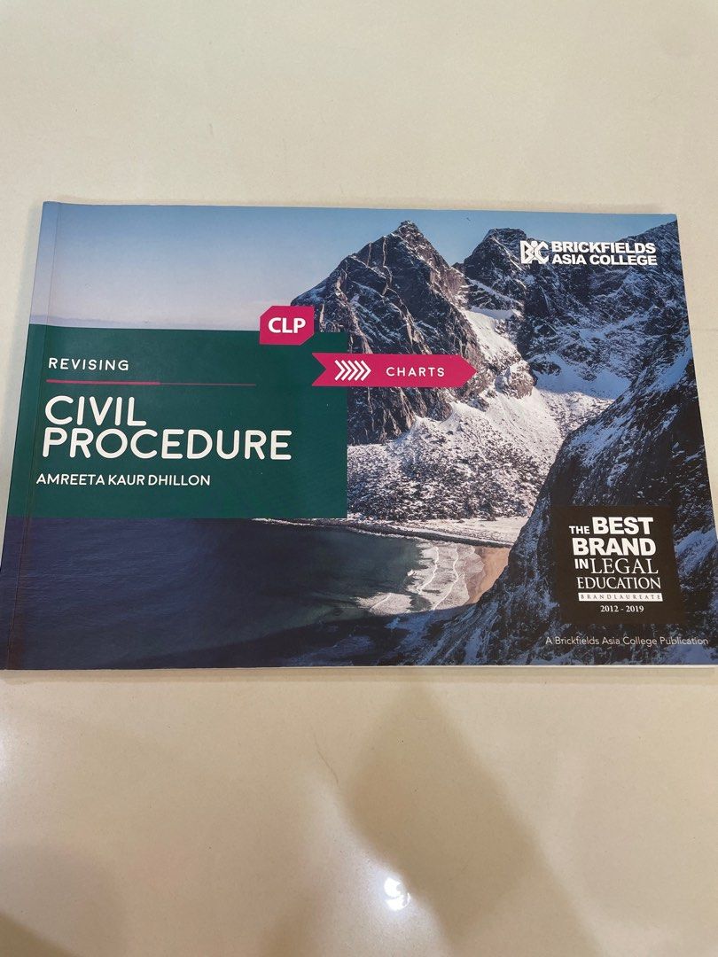 Civil Procedure (CLP), Hobbies & Toys, Books & Magazines, Textbooks on ...