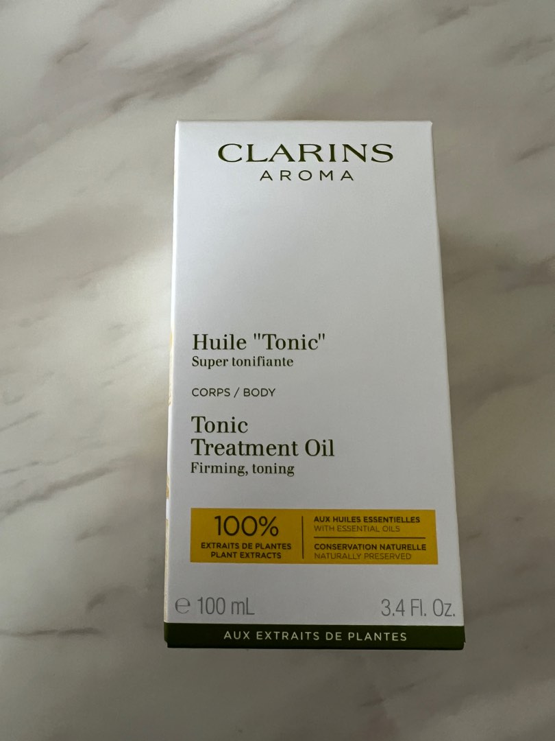 Clarins Huile Tonic Treatment Oil, Beauty & Personal Care, Bath & Body ...