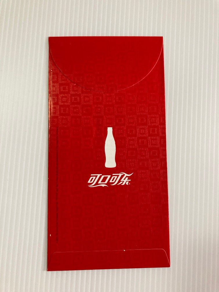 Coca Cola Ang Pow / Red Packet (Set A) - 1 pack 5 pcs, Hobbies & Toys ...