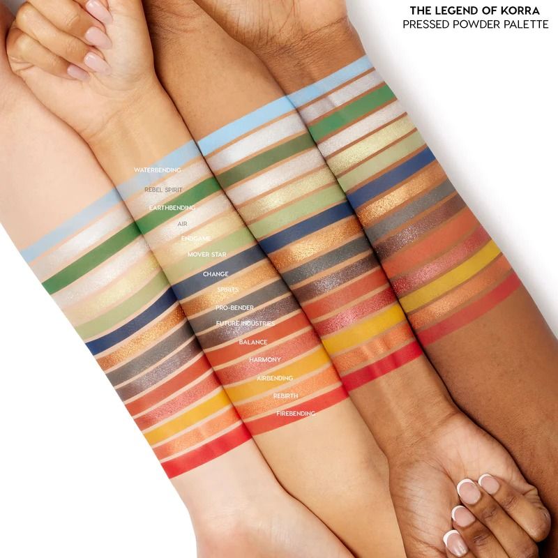 Colourpop Legend Of Korra Eye Shadow Palette (The Legend of Korra ...