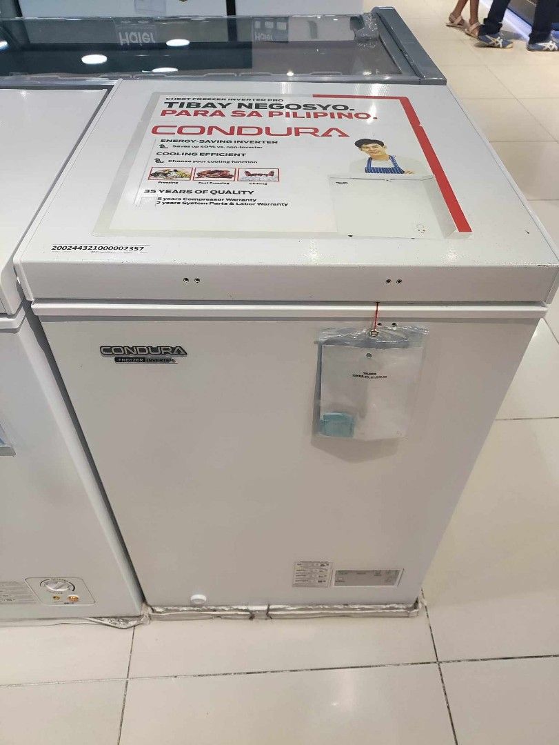 Condura Inverter Chest Freezer Refrigerator, TV & Home Appliances ...