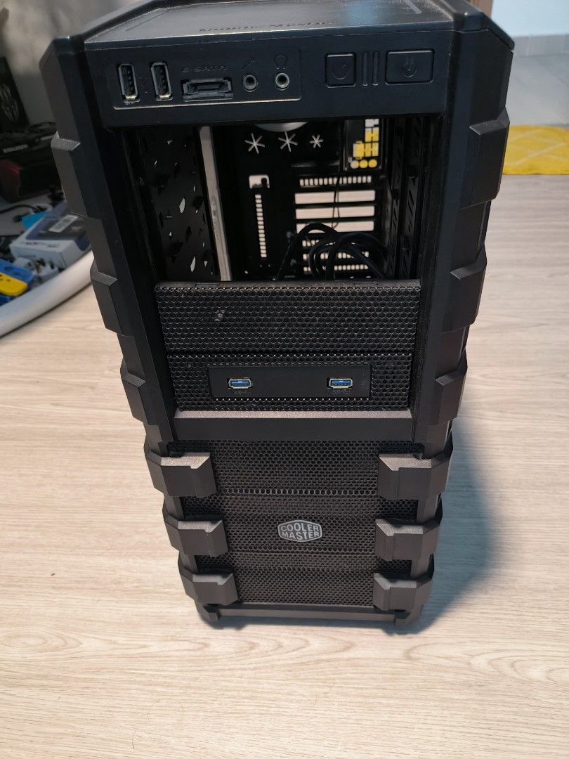 Cooler master ATC case casing only desktop custom build computer, Computers & Tech, Parts ...