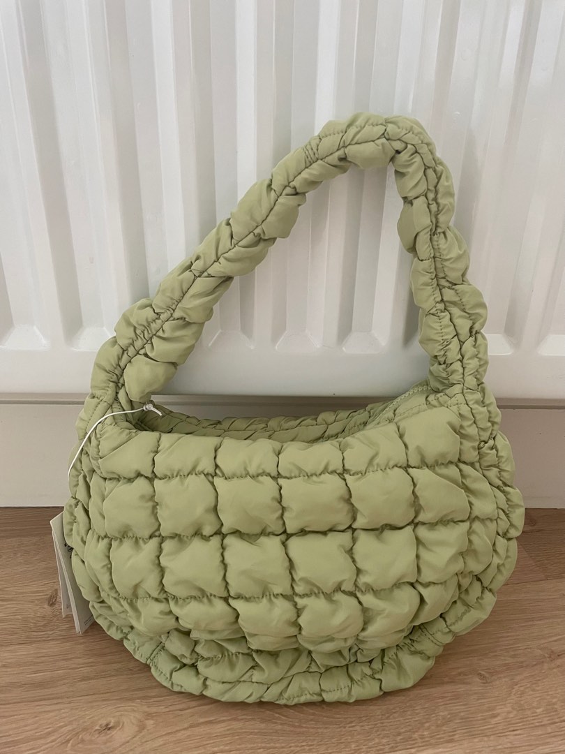 COS Quilted Mini Bag - Avocado Green, Women's Fashion, Bags & Wallets ...