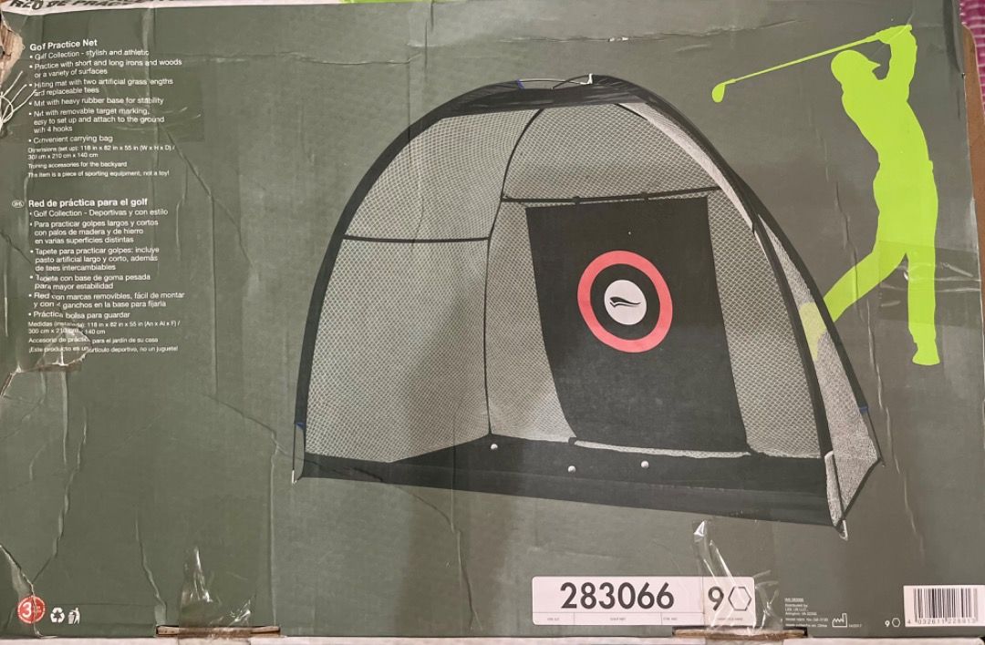 Crivit Golf Practice Net, Sports Equipment, Other Sports Equipment and ...