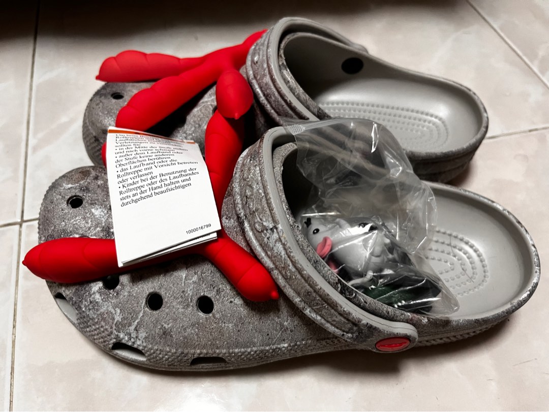 Crocs x staple without jibbitz, Men's Fashion, Footwear, Flipflops and ...