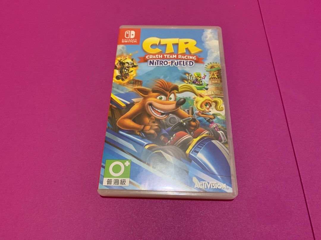 CTR Crash Team Racing Nitro Fueled Game Nintendo Switch Second, Video ...