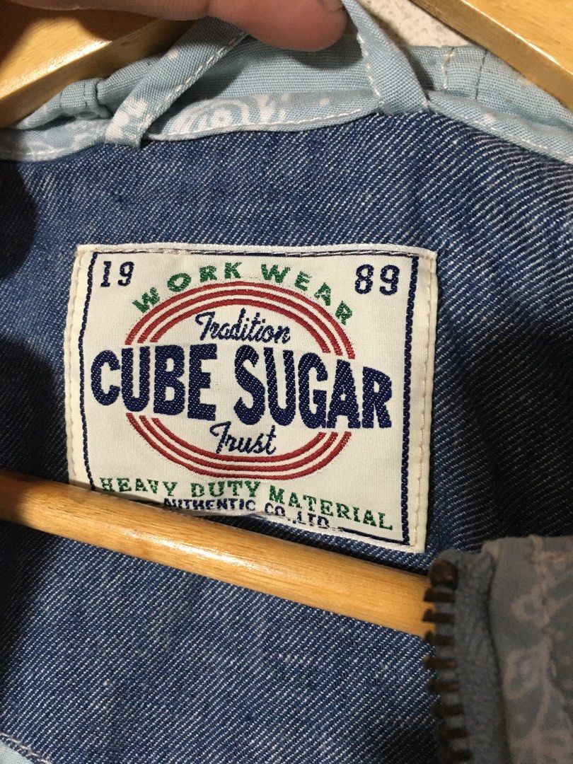 Cube Sugar Work Wear - Paisley Work Wear Jacket, Men's Fashion, Coats ...