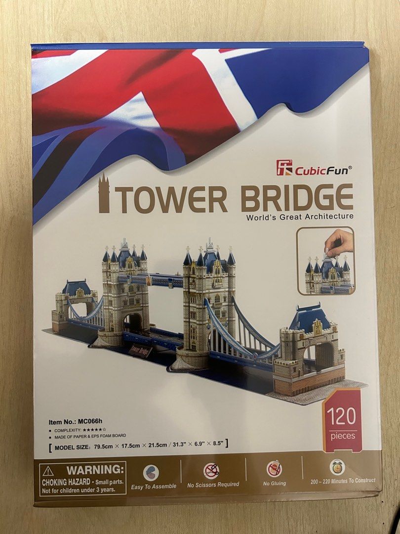 Cubic Fun Tower Bridge, Hobbies & Toys, Toys & Games on Carousell